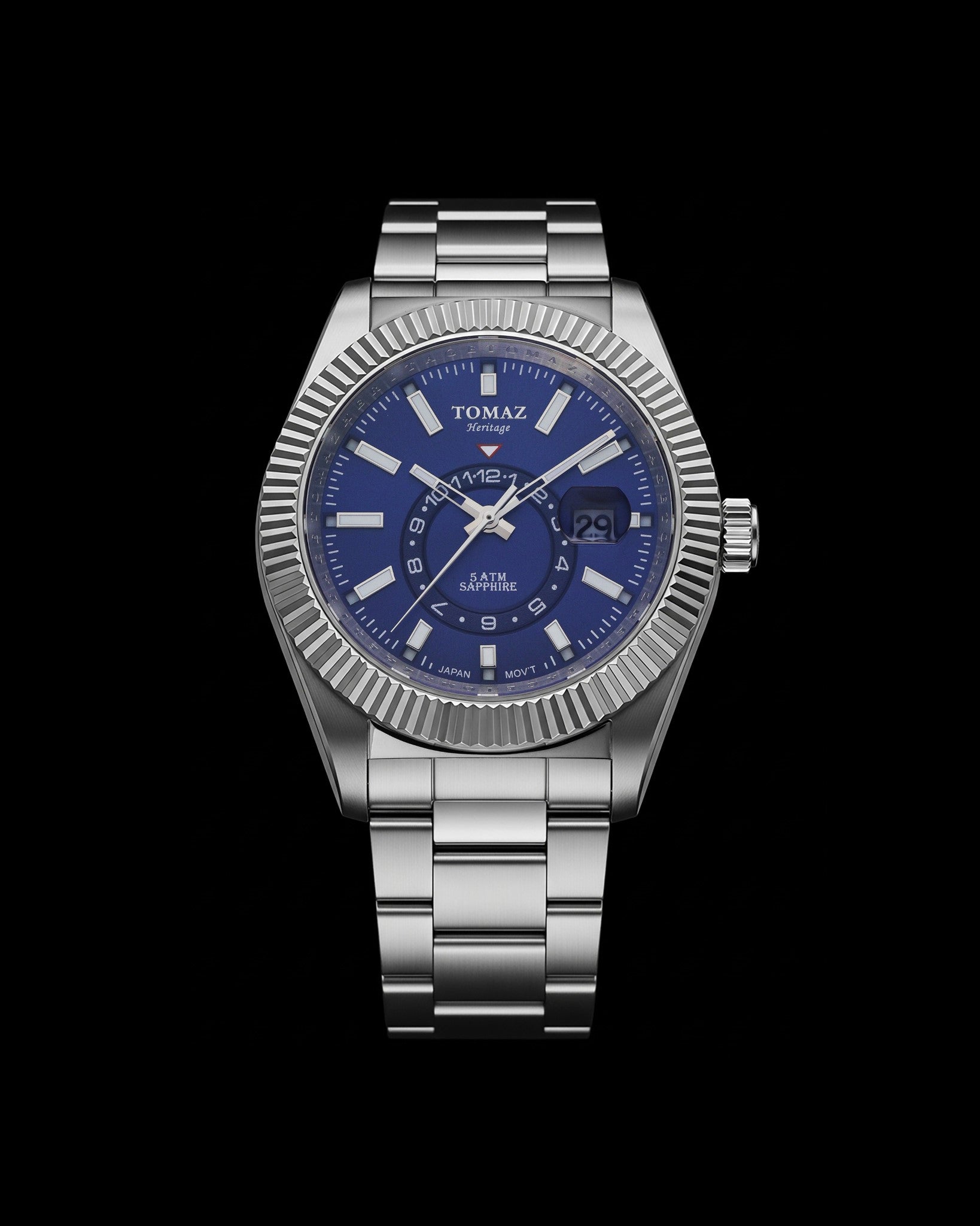 Tomaz Men's Watch G4M-DD with Stainless Steel Strap