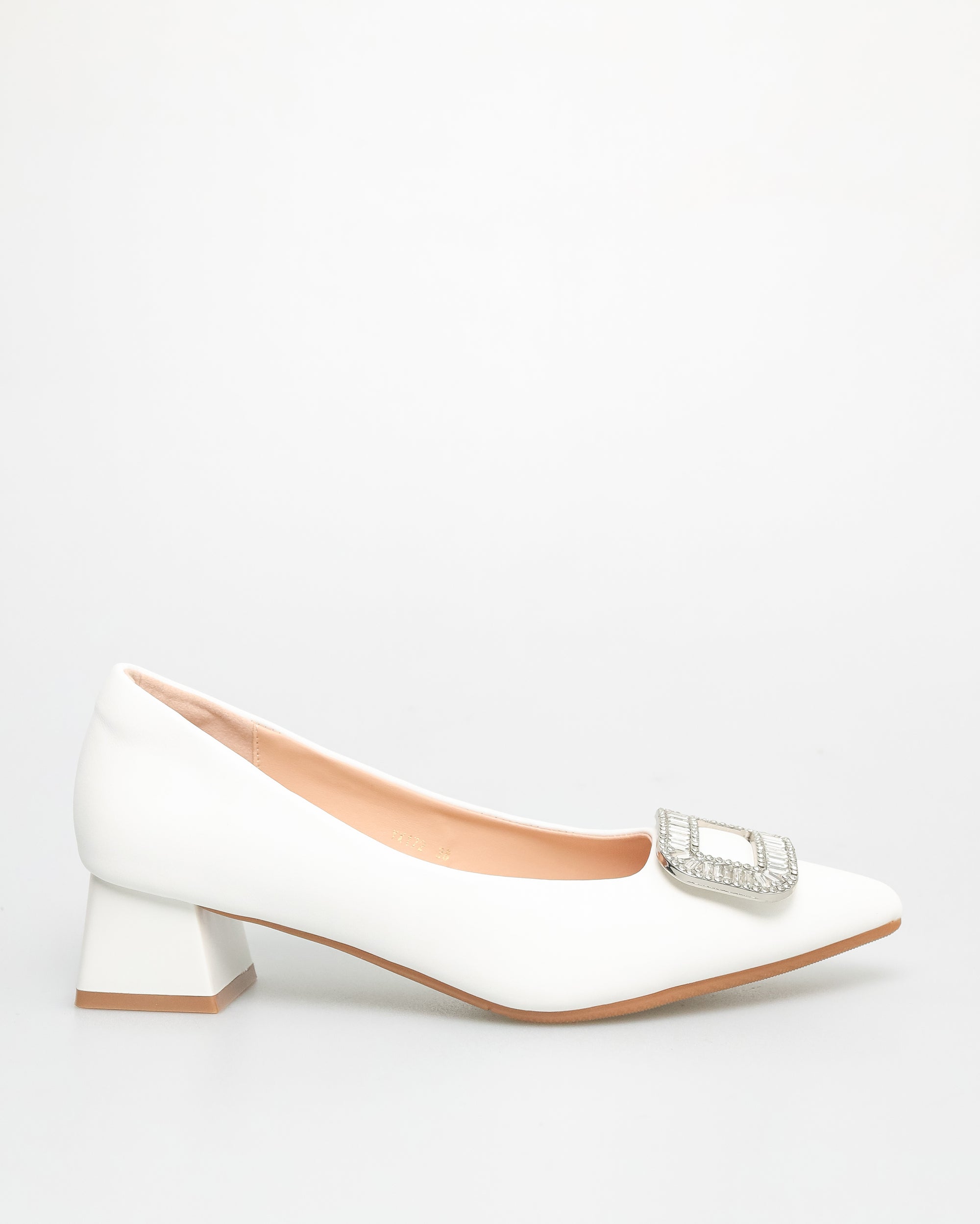 Tomaz YX172 Ladies Pointy Gemstone Heels