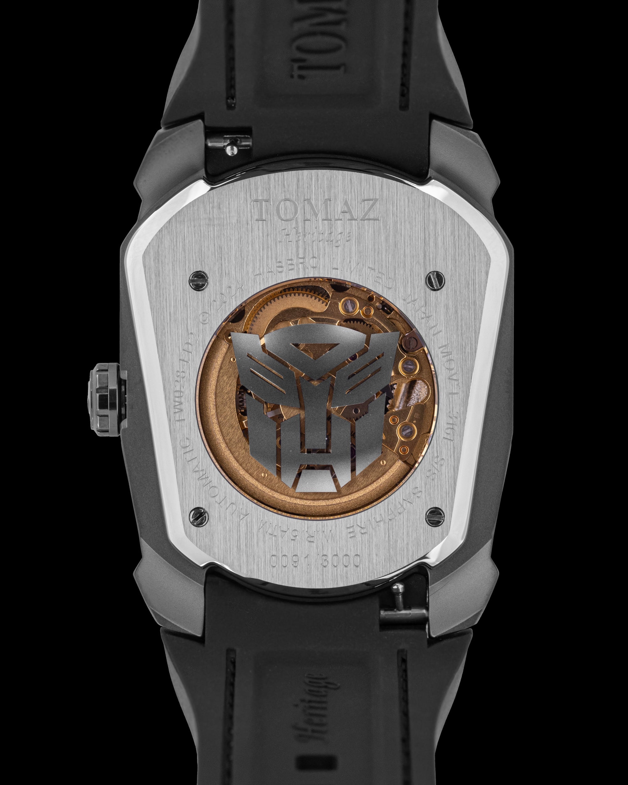 Transformer Optimus Prime TW028-FD2 (Metal) with Blue Lychee Rubber St